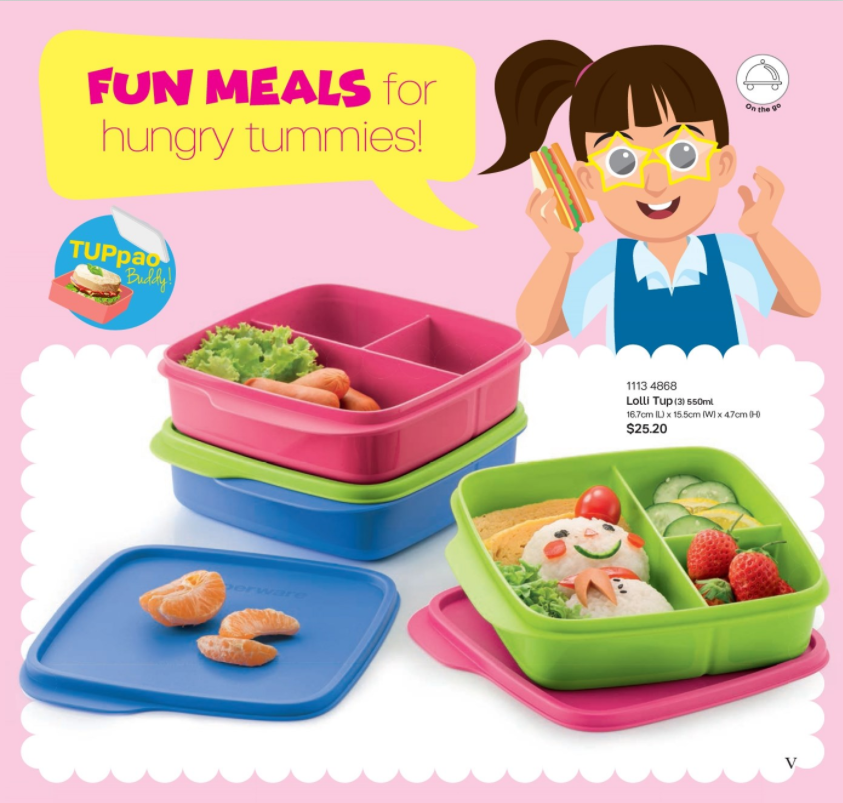 Tupperware for your kids